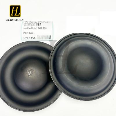 China OKADA TOP300 Hydraulic Rock Breaker Diaphragm Membrane HNBR 85-125Mpa Spare Parts for sale