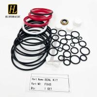 China Furukawa FX45 Hydraulic Breaker Seal Kit NBR PU 45mm Replacement O-Ring Gasket Set for sale