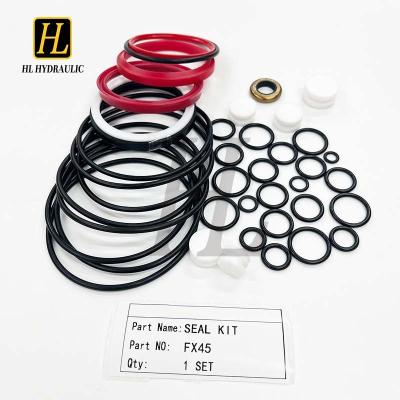China Furukawa FX45 Hydraulic Breaker Seal Kit NBR PU 45mm Replacement O-Ring Gasket Set for sale