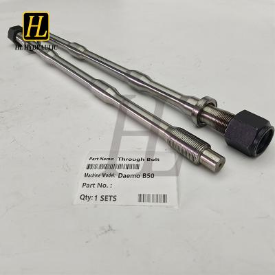 China DAEMO B50 Hydraulic Breaker Through Bolt Spare Part Cr40 Alloy Steel 1-12 Days Delivery for sale