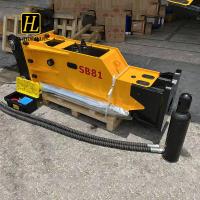 China Soosan SB81 Silence Type Hydraulic Hammer Breaker 18-26 Ton Excavator Rock Breaker for sale