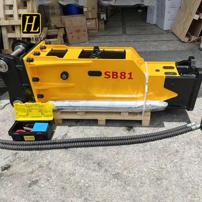 China Soosan SB81 Silence Type Hydraulic Hammer Breaker 18-26 Ton Excavator Rock Breaker for sale