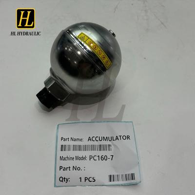 China Komatsu PC160-7 Hydraulic Breaker Accumulator Assembly 20MPa Excavator Spare Part for sale