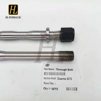 China Daemo DMB70 Hydraulic Hammer Through Bolt with Nut Assembly 42CrMo High Tensile Strength Spare Part for sale