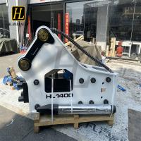 China 18-26 Ton Excavator Hydraulic Breaker HL140 Open Type Triangular Form Construction for sale