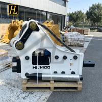 China 18-26 Ton Excavator Hydraulic Breaker HL140 Open Type Triangular Form Construction for sale