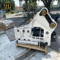 China 18-26 Ton Excavator Hydraulic Breaker HL140 Open Type Triangular Form Construction for sale