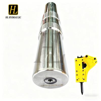 China Everdigm Hanwoo RHB340 Hydraulic Hammer Piston Precision Honed Quenched and Tempered Wear Resistant Component for sale