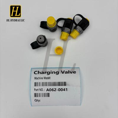 China A062-0041 Nitrogen Gas Charging Valve 40CrMo for Hydraulic Breaker Hammer Parts Excavator Attachments for sale