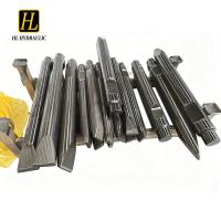 China Rammer S55 Chisel for Excavator Hydraulic Breaker Spare Parts Durable Chisel 140mm for sale