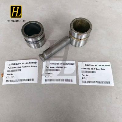 China SOOSAN SB30 Hydraulic Breaker Spare Parts Upper Bush Front Cover Rod Pin 40mm for sale