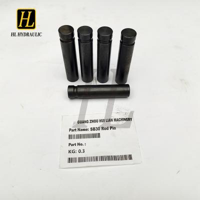 China SOOSAN SB30 Hydraulic Breaker Rod Pin Chisel Pin 42CrMo Alloy Steel Spare Parts for sale