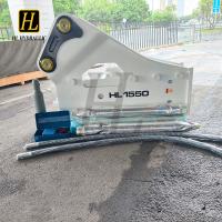 China SB120A SB121 HL155 Side Mounted Hydraulic Rock Breaker 28-35 Ton Excavator Low Noise Demolition for sale