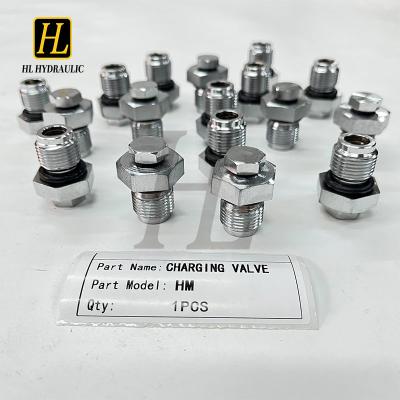 China KRUPP Hydraulic Breaker Charging Valve High Pressure Nitrogen 200 Bar for Construction Machinery for sale