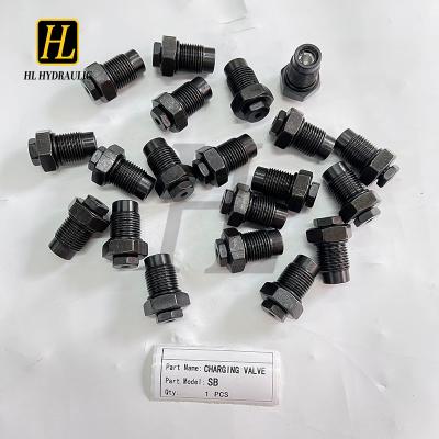 China SOOSAN SB Hydraulic Hammer Nitrogen Charging Valve Assembly Kit 200 Bar for sale