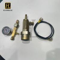 China TOYO THBB Nitrogen Gas Charging Kit for Hydraulic Breaker 10000 PSI Gauge for sale