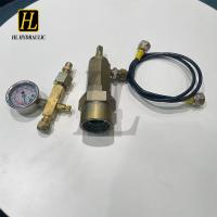 China TOYO THBB Nitrogen Gas Charging Kit for Hydraulic Breaker 10000 PSI Gauge for sale