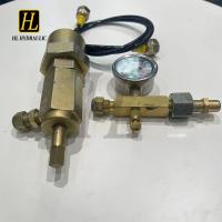 China TOYO THBB Nitrogen Gas Charging Kit for Hydraulic Breaker 10000 PSI Gauge for sale