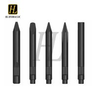 China Hanwoo RHB322 Hydraulic Hammer Breaker Chisel 140mm Excavator Spare Parts for sale