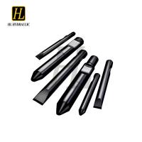 China Hanwoo RHB322 Hydraulic Hammer Breaker Chisel 140mm Excavator Spare Parts for sale