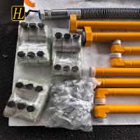 China Komatsu PC300 PC400 Hydraulic Breaker Pipeline Kit 42CrMo Steel Weld Weld Free Type High Pressure Excavator Hose Assembly for sale