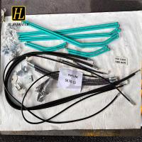 China KOBELCO SK70-11 Hydraulic Breaker Pipeline Kit 42CrMo Steel Weld and Weld-Free Type Excavator Auxiliary Hose Assembly for sale