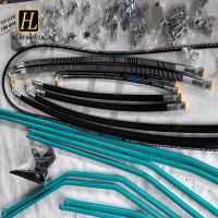 China Hydraulic Breaker Pipeline Kit for Kobelco SK75-11 Direct Mount No Cutting Needed 42CrMo Steel Tube for sale