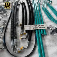 China Hydraulic Breaker Pipeline Kit for Kobelco SK75-11 Direct Mount No Cutting Needed 42CrMo Steel Tube for sale