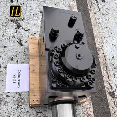 China SOOSAN SB131 Hydraulic Breaker Cylinder Assembly 200mm Hammer Spare Parts for sale