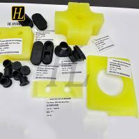 China PU Polyurethane SB81 Inner Wear Plate L03185 Side Wear Plate E93235 Cushion Rock Breaker Hammer Damper Shock Absorber for sale