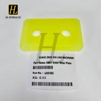 China PU Polyurethane SB81 Inner Wear Plate L03185 Side Wear Plate E93235 Cushion Rock Breaker Hammer Damper Shock Absorber for sale