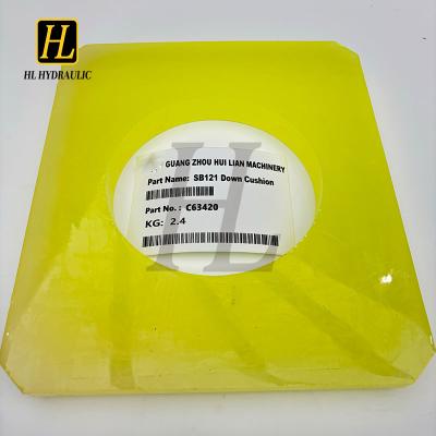 China SOOSAN SB121 Down Cushion Damper C63420 PU Polyurethane Shock Absorber for Hydraulic Breaker for sale