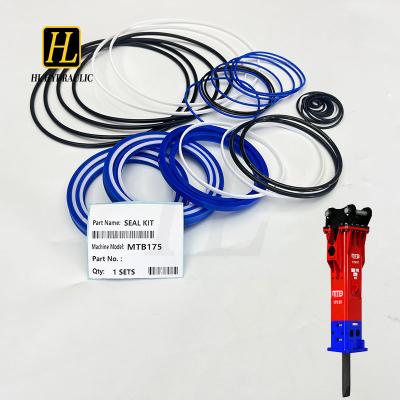 China MTB175 Hydraulic Breaker Seal Kit Complete Replacement Sealing Set 0.45kg for sale