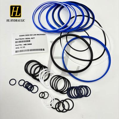 China Atlas Copco HB3000 Hydraulic Breaker Seal Kit Repair Kit 0.45kg Spare Parts for sale