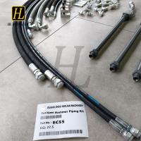 China EC55 Pipeline Complete Hydraulic Breaker Pipeline Kit Weld & Weld Free Type High Pressure Excavator Auxiliary Hydraulic Hose Steel Tube Assembly for sale