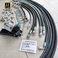 China EC55 Pipeline Complete Hydraulic Breaker Pipeline Kit Weld & Weld Free Type High Pressure Excavator Auxiliary Hydraulic Hose Steel Tube Assembly for sale