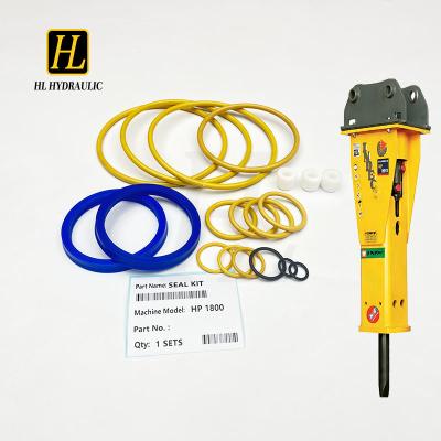 China INDECO HP1800 Seal Kit Repair Kit Service Kit Replacement Sealing Set Hydraulic Breaker Spare Parts for Construction for sale