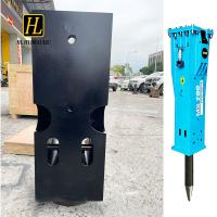China MSB700 Front Head Hydraulic Breaker Rock Hammer Spare Parts Excavator Hammer Head for sale