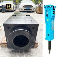 China MSB700 Front Head Hydraulic Breaker Rock Hammer Spare Parts Excavator Hammer Head for sale