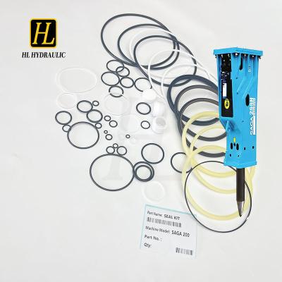 China Rock Breaker Seal Kits SAGA288 Hammer Repair Kits for Hydraulic Breakers Spare Parts for sale
