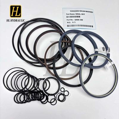 China SAGA288 Hydraulic Breaker Seal Kit NBR PU PTFE Hydraulic Hammer Repair Kit for sale