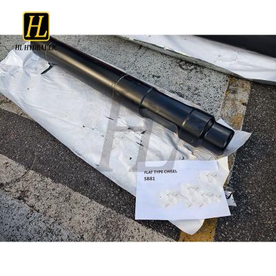 China SB81 Breaker Flat Chisel 42CRMO Hydraulic Rock Breaker Parts Mining Machinery for sale