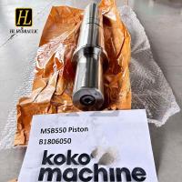 China MSB550 B1806050 Hydraulic Hammer Piston CrMo42 Excavator Rock Breaker Spare Parts for sale