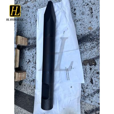 China SAGA MSB550 MSB600 Hydraulic Breaker Hammer Moil Point Chisel 42CRMO Hydraulic Breaker Spare Parts for sale