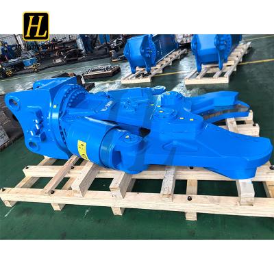 China SY16C SY35U SY35U-10 Powerful Eagle Shear Double Cylinder Hydraulic Shear For Excavator Scrap Metal Cutting for sale