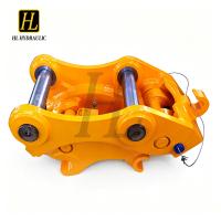 China Excavator Quick Hitch Coupler Hydraulic Manual Quick Connector For 10-30 Ton Excavator for sale