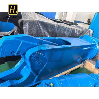 China 20-30 ton SY215C SY215C ACE SY245H High Torque Powerful Shear Excavator Mounted Demolition Shear For Metal for sale