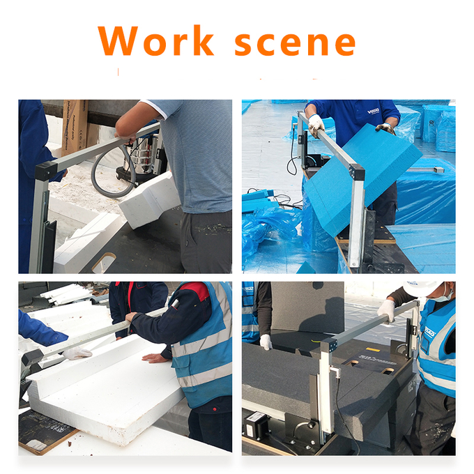 Multifunctional Hot Wire Cutting Machine Double Table 57'' 2