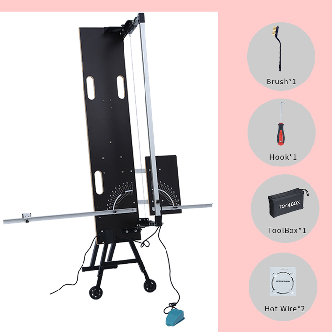 Multifunctional Hot Wire Cutting Machine Double Table 57'' 0
