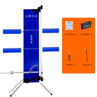 China 200W Blue Hot Wire Foam Cutting Machine With Plastic Box Transformer for sale